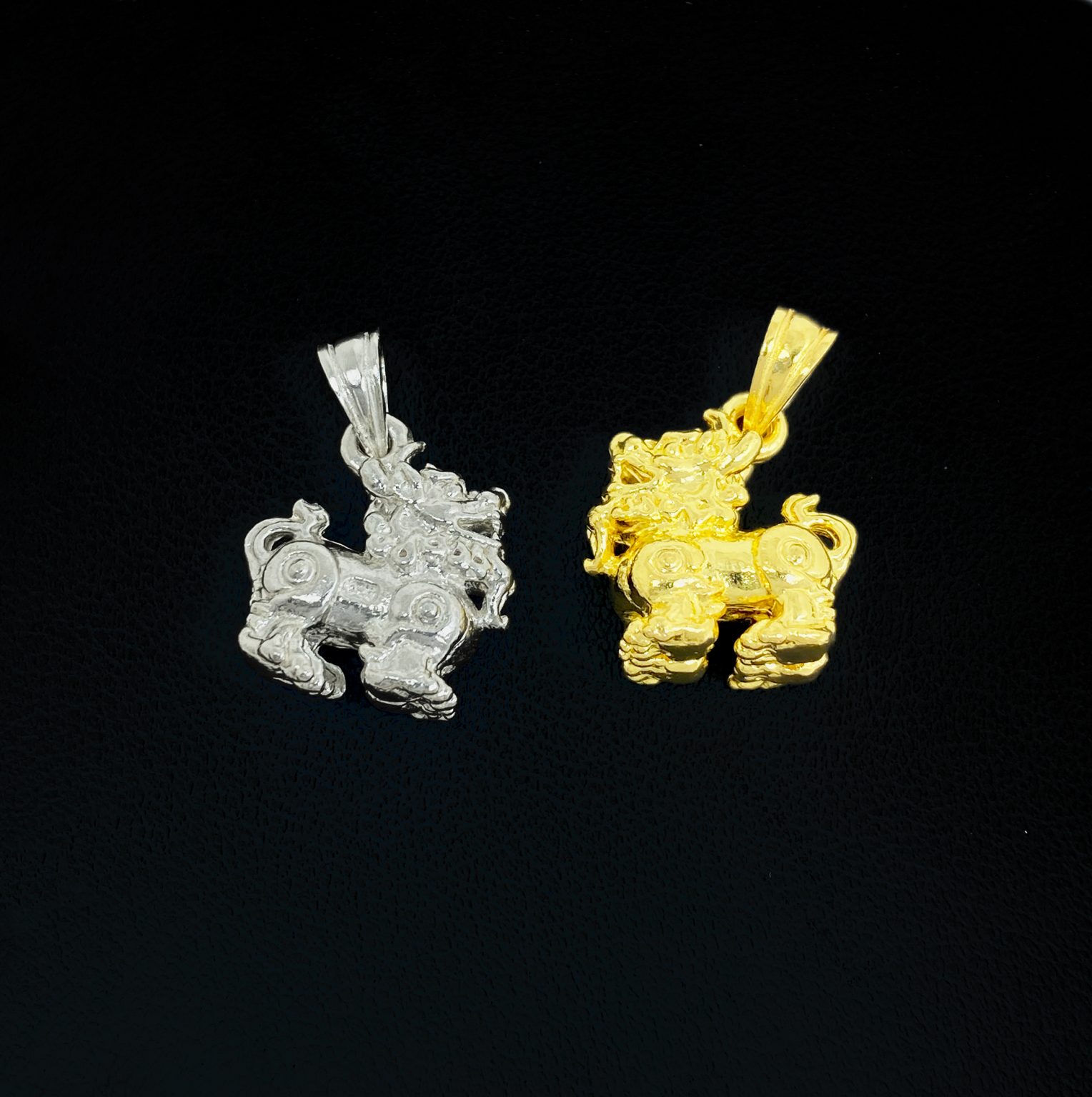 Sup Silver Pixiu Pendant, 925 Silver Prosperity Pendant, Handmade ...