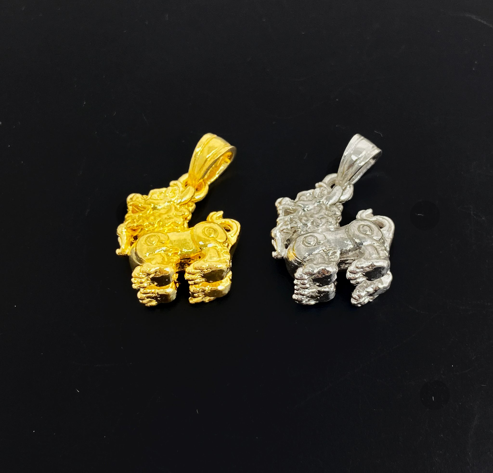 Sup Silver Pixiu Pendant, 925 Silver Prosperity Pendant, Handmade ...