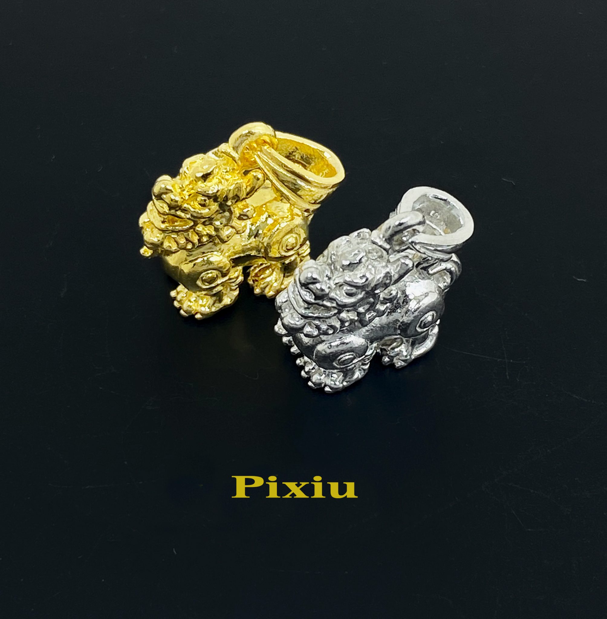 Sup Silver Pixiu Pendant, 925 Silver Prosperity Pendant, Handmade ...